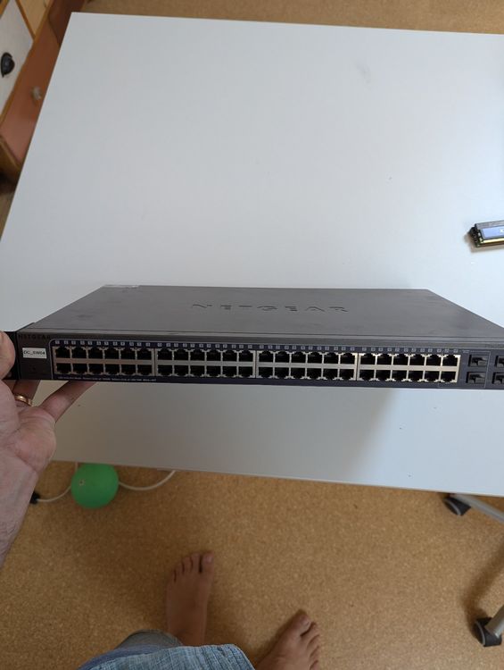 Netgear ProSafe GS748Tv4 48-Port Gigabit-Switch (Gebraucht) in ...