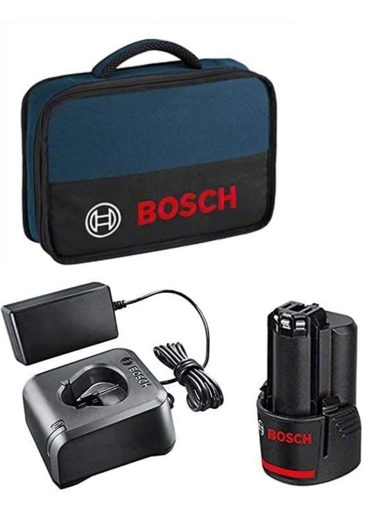 Bosch Profi SET Lader und 2x Akku 2.0Ah GBA 12V mit Tasche (Neu und ...