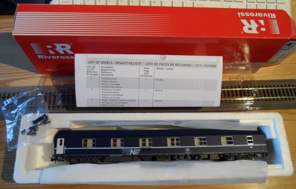 Hornby Rivarossi : voiture-lits T2 réseau TEN | Kaufen auf Ricardo