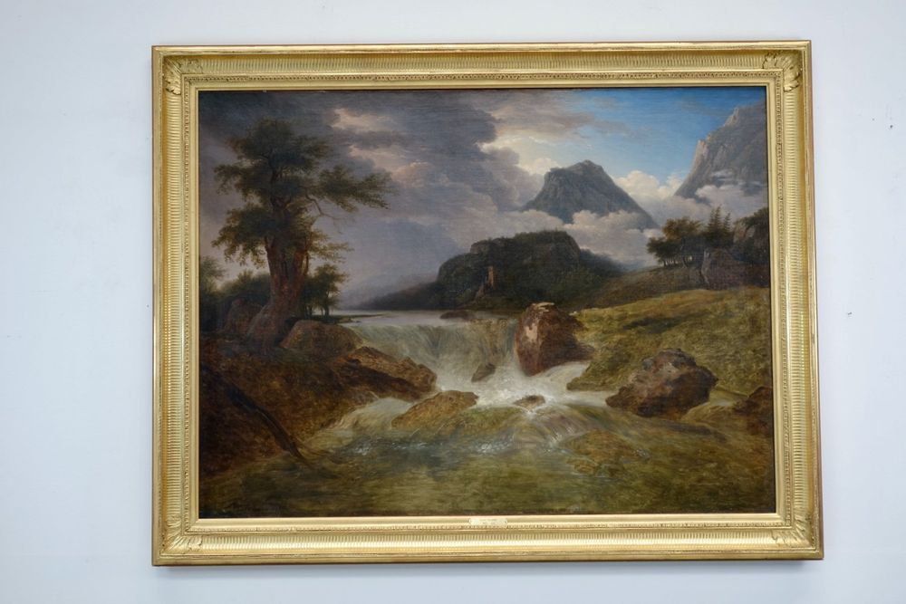 Louis Calame, Schweizer Kunst, Grosse Landschaft (Gebraucht) in Zumikon ...