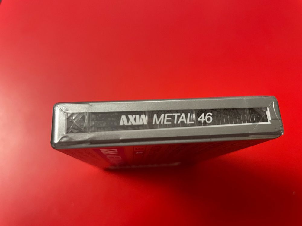 AXIA METAL 46 Type IV exclusive seltene Metal Audio Kassette (Neu und ...