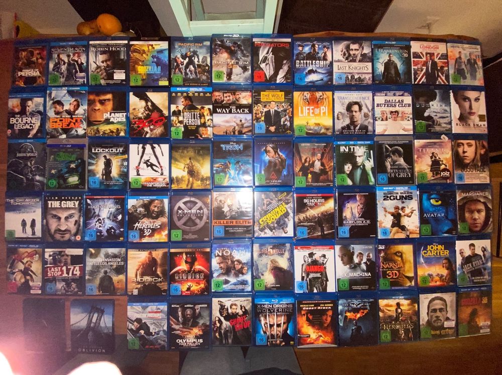 Blu-ray Sammlung / Blockbuster & Action (74 Filme) (Gebraucht) in ...