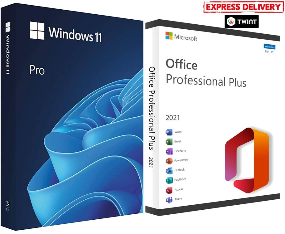 Windows 11 Pro | Office 2021 Professional Plus Microsoft ESD (Gebraucht ...