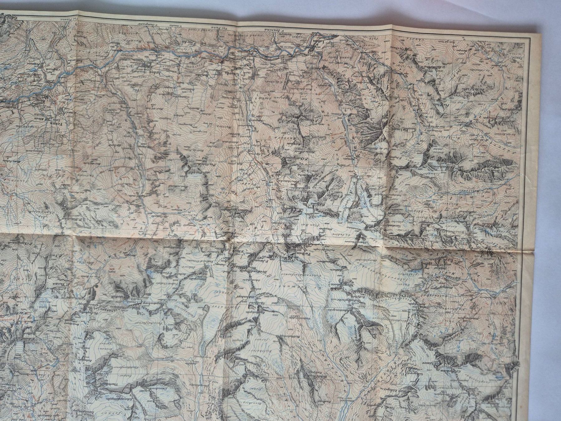 Topographischer Atlas der Schweiz - Unterengadin 1:50000 (Gebraucht) in ...