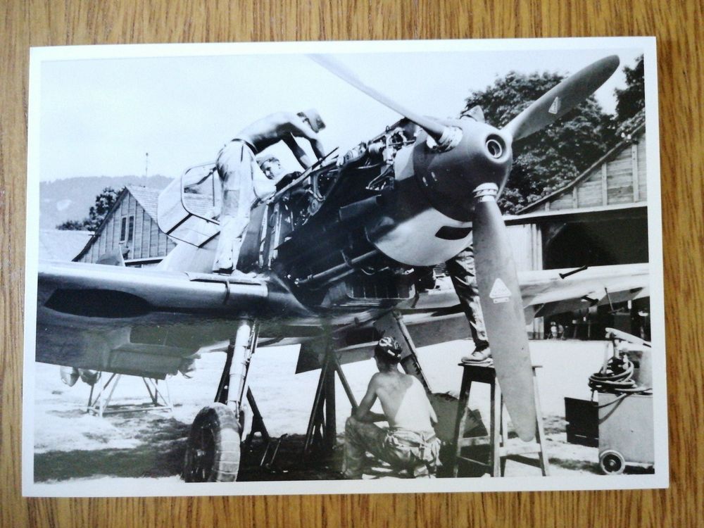 Foto Messerschmitt Me-109 E-3 "Emil", Schweizer Luftwaffe | Kaufen auf Ricardo