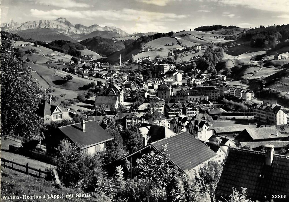 Herisau AR Wilen Flugaufnahme Nr.23805 , 1953 (Gebraucht) in Solothurn für CHF 11 – mit ...