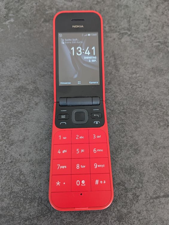 Nokia 2720 Flip Rot - Top Zustand - Inkl. Ladegerät! (Gebraucht) in ...