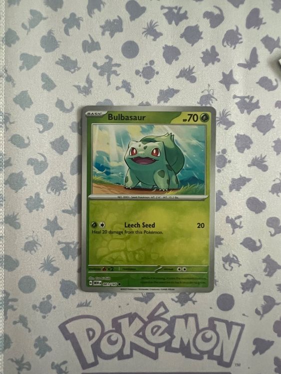 Pokémon 151 Bulbasaur Reverse EN | Kaufen auf Ricardo