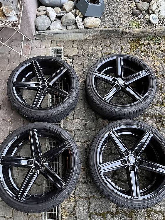 Oxigin 19 Zoll Felgen mit Continental Winterreifen (Gebraucht) in ...