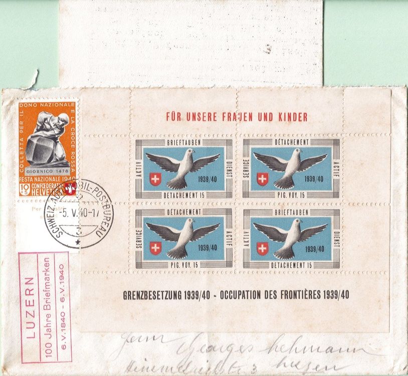 Feldpost mit ...... Bögli & Inhalt (Gebraucht) in Bazenheid für CHF 5 – mit Lieferung auf ...