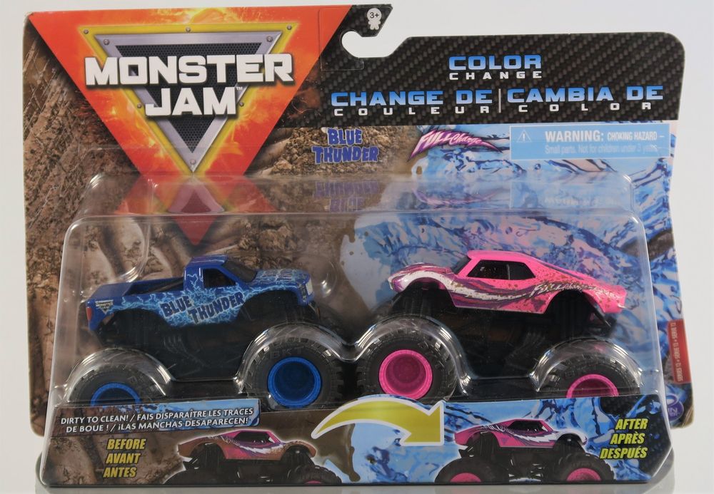 MONSTER JAM Trucks Spielzeugautos Color Change (Neu und ...