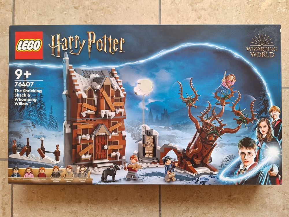 LEGO 76407 Harry Potter Heulende Hütte und Peitschende Weide (Neu und ...