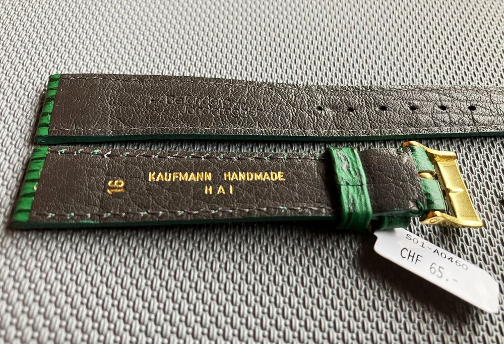 Girard Perregaux Schliesse + Kaufmann Hai Uhrband 16mm NEU (Neu (gemäss ...