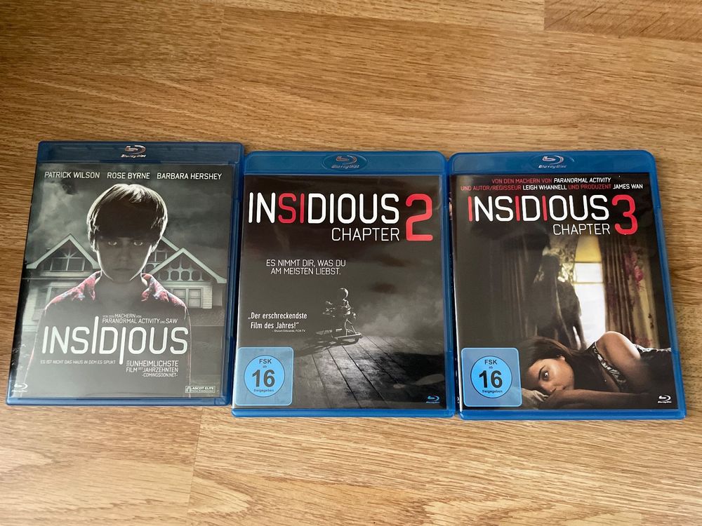 Insidious 1-5 Blu-ray Horrorfilme Collection Set | Kaufen auf Ricardo