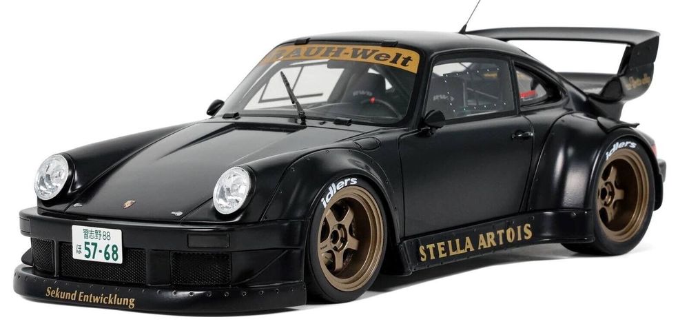 Porsche 911 RWB Stella 2008 Satin Black 1/18 NEU ltd. (Neu und ...