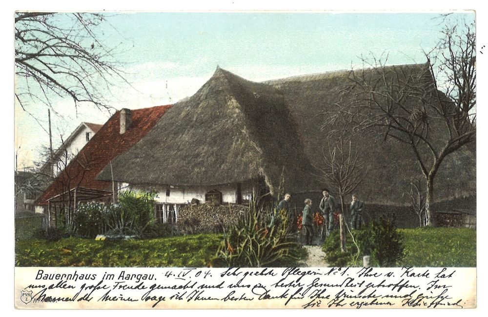 AARGAU 1904 Strohdach-Haus (Gebraucht) in Rothrist für CHF 6 – mit Lieferung auf Ricardo kaufen