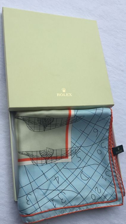 Rolex Seidentuch 85 x 85 cm Made in France neu+ OVP (Neu und ...