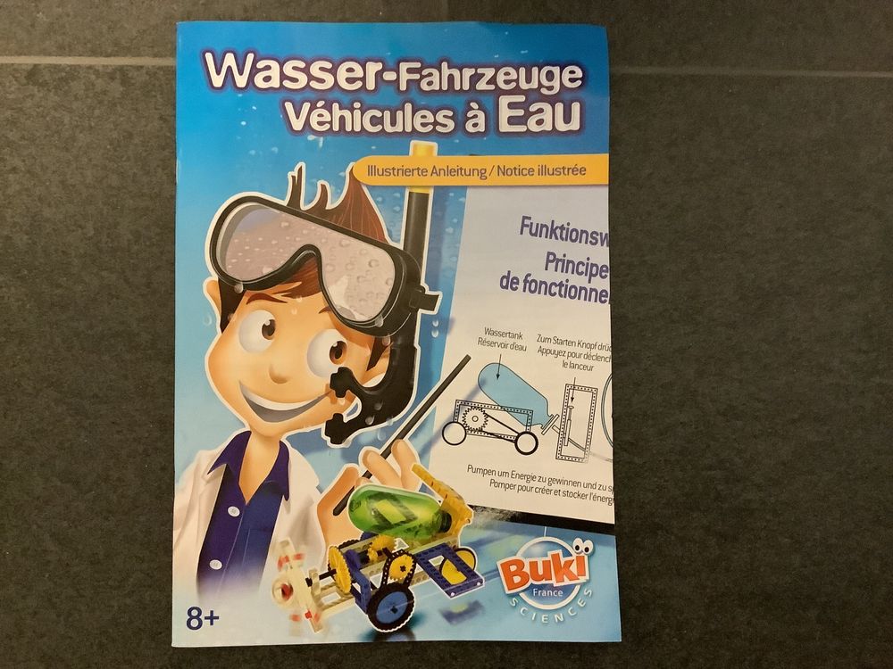 Buki Wasser Fahrzeuge zum Experimentieren (Neu (gemäss Beschreibung ...