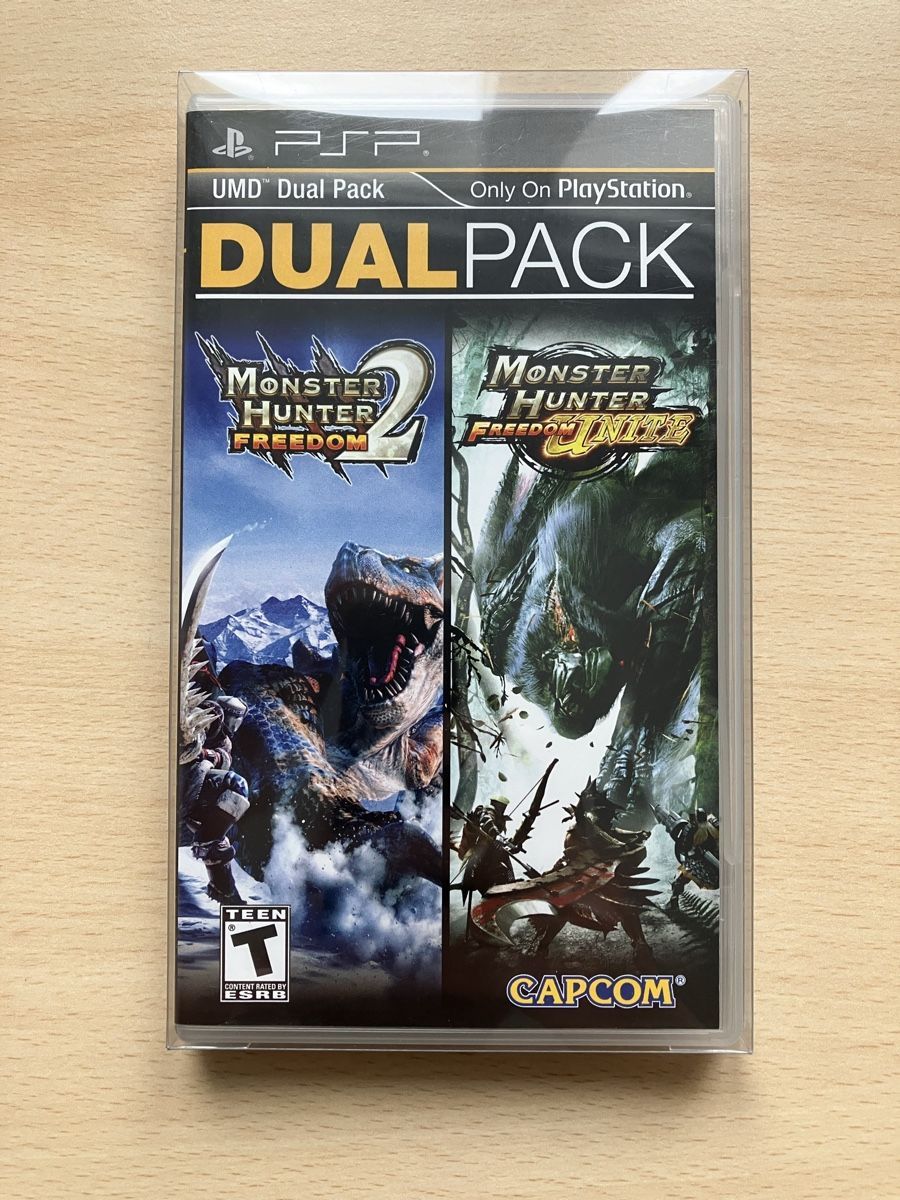 Monster Hunter Freedom 2 + Unite (PSP) DUAL PACK (Neu (gemäss ...