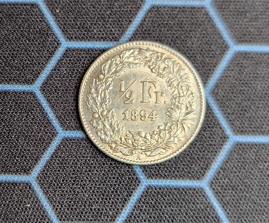 1/2 Franc 1894 (D'occasion) à Nyon pour CHF 155 – avec livraison | Acheter sur Ricardo