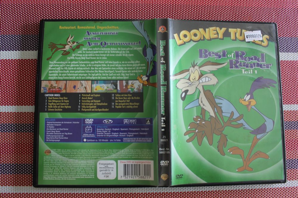 Looney Tunes: Best of Road Runner - Teil 1 (DVD, 2004) (Gebraucht) in Geroldswil für CHF 5 – mit ...