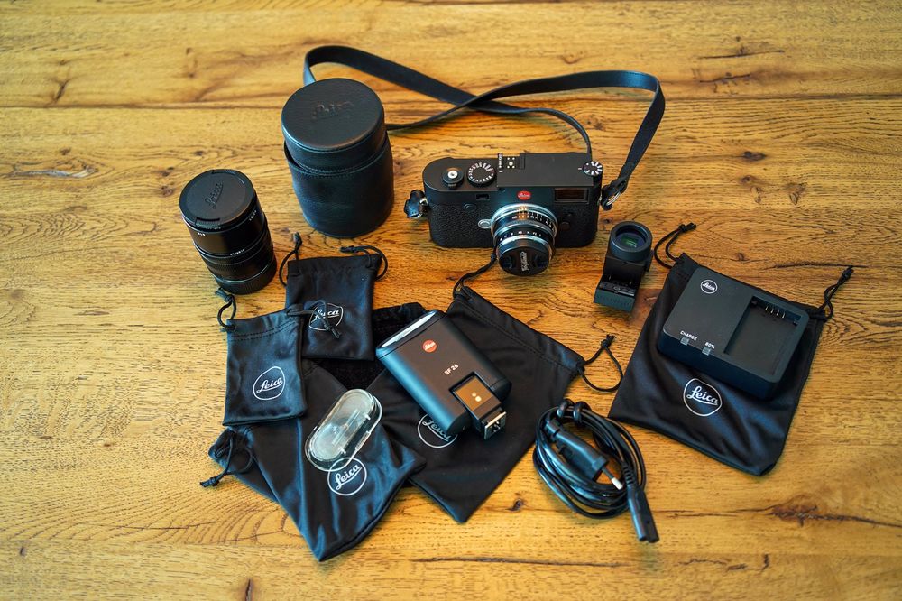 LEICA M10-R FULL KIT incl. APO 75mm, VISOFLEX, FLASH (Gebraucht) in ...