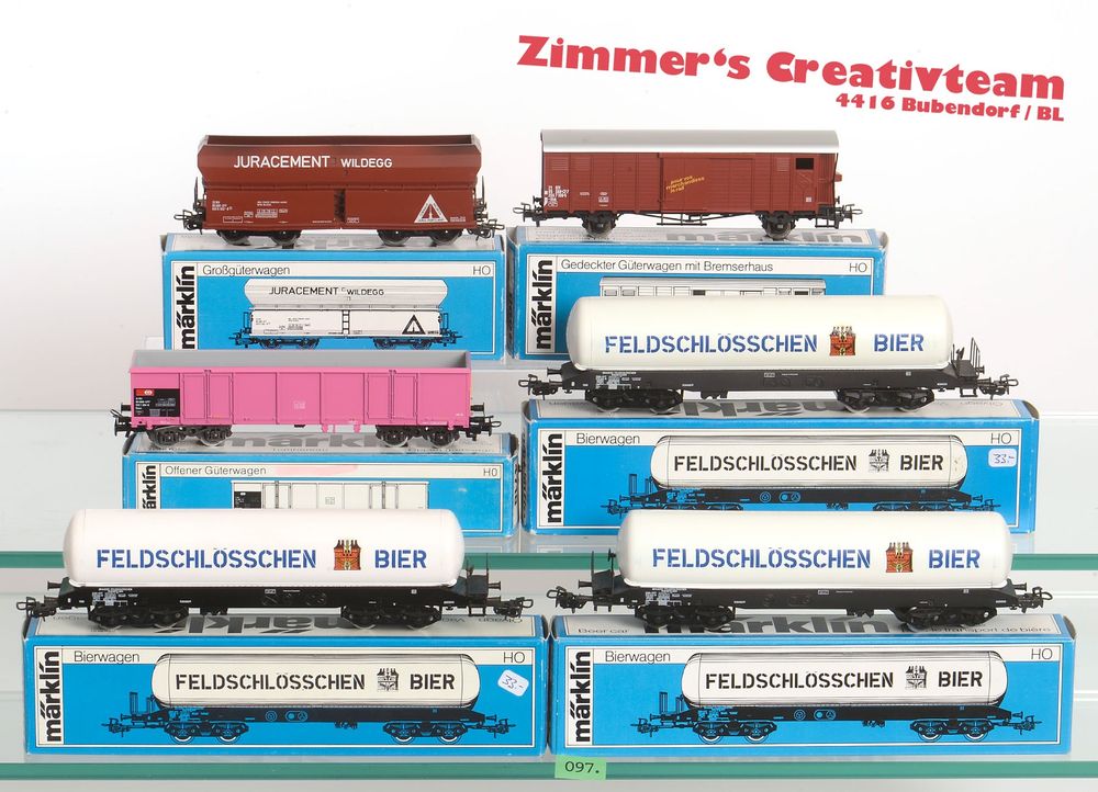 6 Märklin schweiz. Güterwagen, H0, WS, OVP | Kaufen auf Ricardo