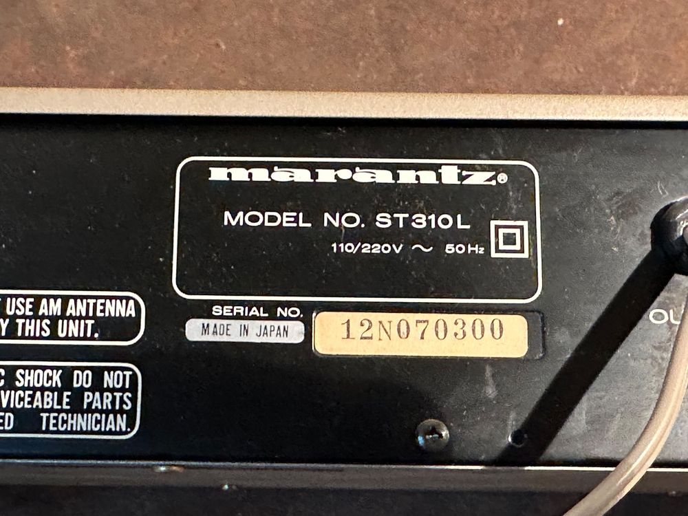 M059 Marantz ST310L Audio (Gebraucht) in für CHF 1 – nur Abholung auf ...