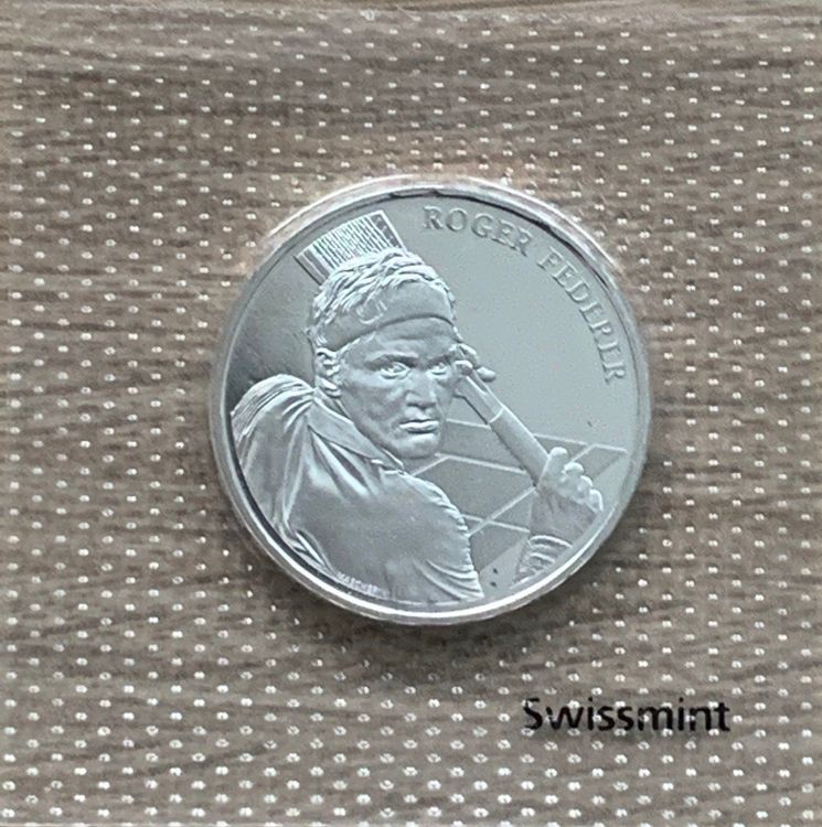 Roger Federer Münze | Kaufen auf Ricardo