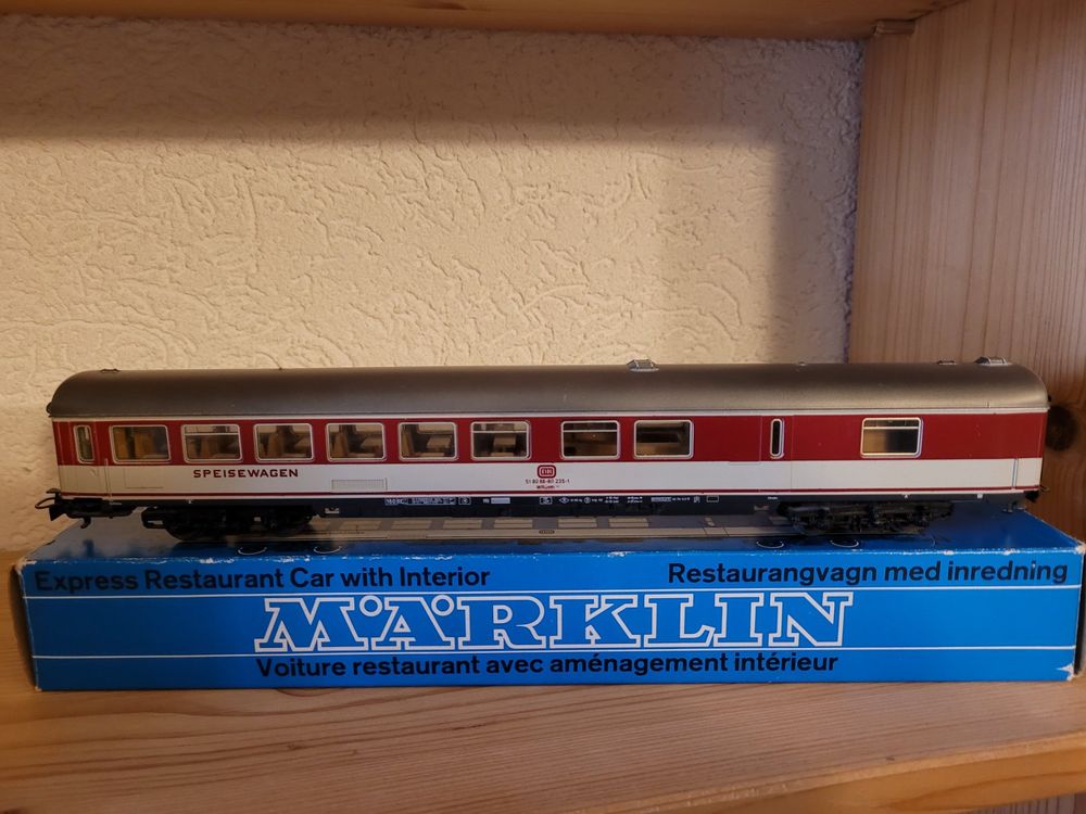 Märklin H0 4094 - DB Speisewagen WRümh - mit OVP | Kaufen auf Ricardo