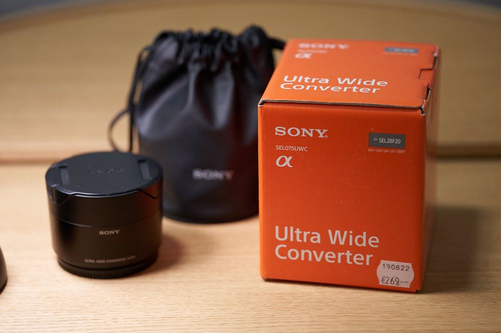 Sony SEL075UWC Ultra Weitwinkel Converter für SEL28F20 (Neu (gemäss ...