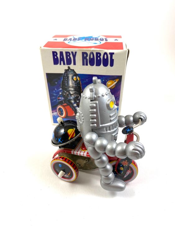 Baby Robot Tin Toy with Original Box | Kaufen auf Ricardo