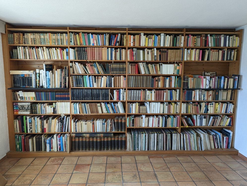 Bücherwand, Bibliothek, Schallplatten | Kaufen auf Ricardo