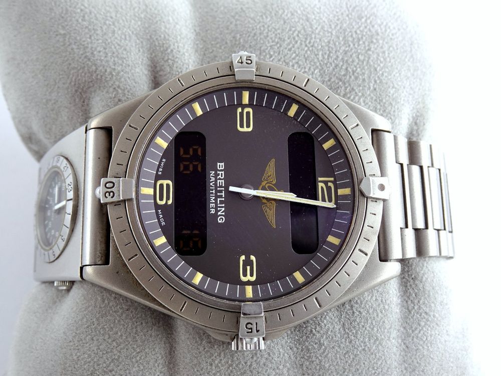 BREITLING NAVIITIMER AEROSPACE 80360 TITAN MULTIFUNKTION | Acheter sur ...