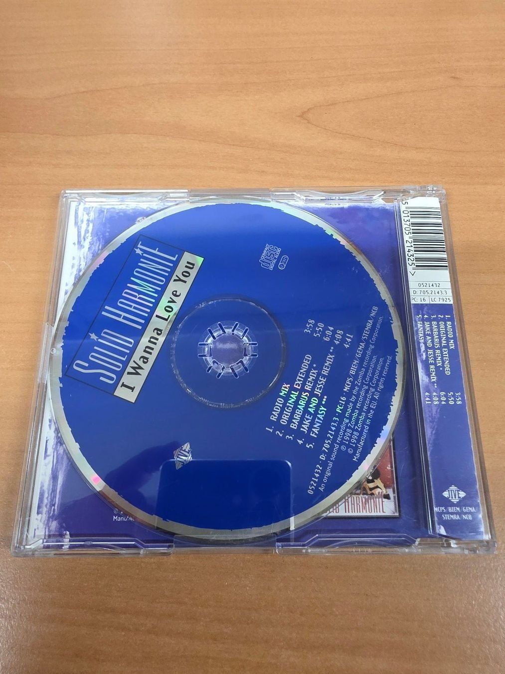 CD Single - Solid HarmoniE – I Wanna Love You (Gebraucht) in Biberist ...