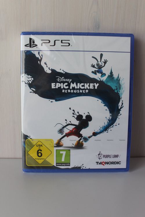 Disney Epic Mickey Rebrushed - Sony PlayStation 5 / PS5 NEU (Neu und ...