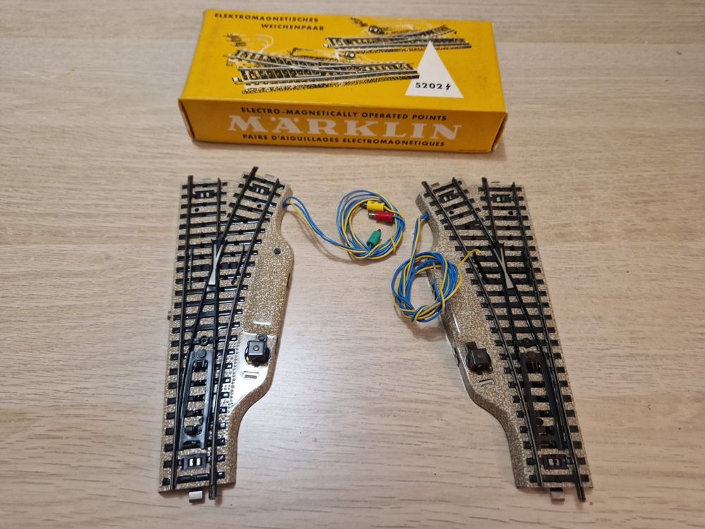 Märklin 5202 Weichenpaar M H0 (1) | Kaufen auf Ricardo
