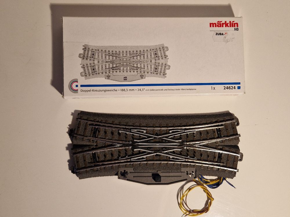 Märklin 24624, Doppel-Kreuzungsweiche (Gebraucht) in Bätterkinden für ...