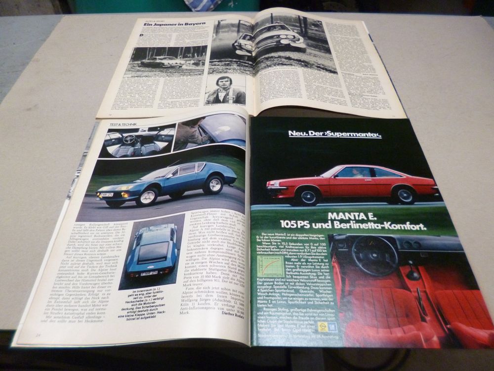 Auto Zeitung Zeitschrift 6 Stk. aus den 70er Jahren (Gebraucht) in ...