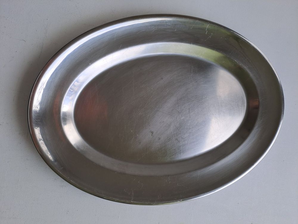 Serviceplatte - Servierplatte aus Metall | Kaufen auf Ricardo