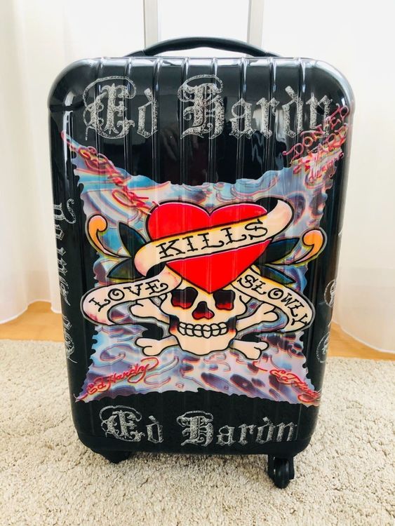 Ed Hardy Trolley Koffer (Gebraucht) in für CHF 40 – mit Lieferung auf ...