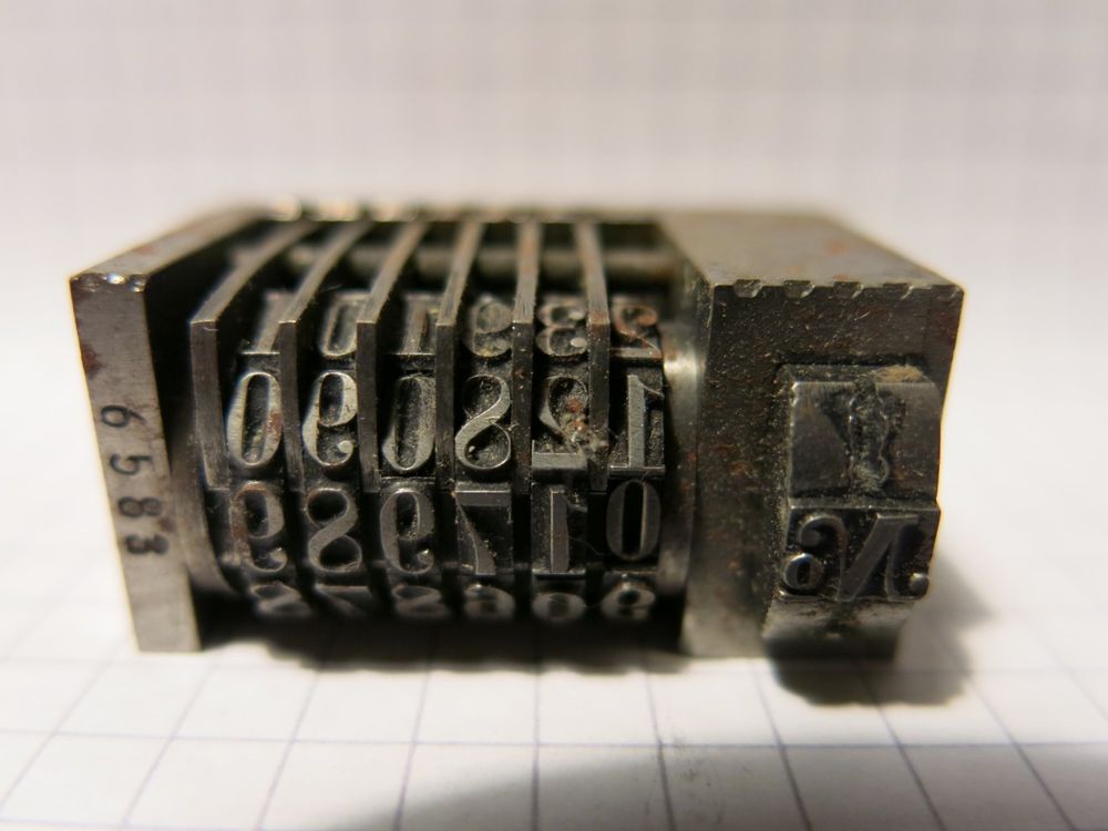 Fund Alt Patina Rar Kurios Vintage Stempel No.648390 | Kaufen auf Ricardo