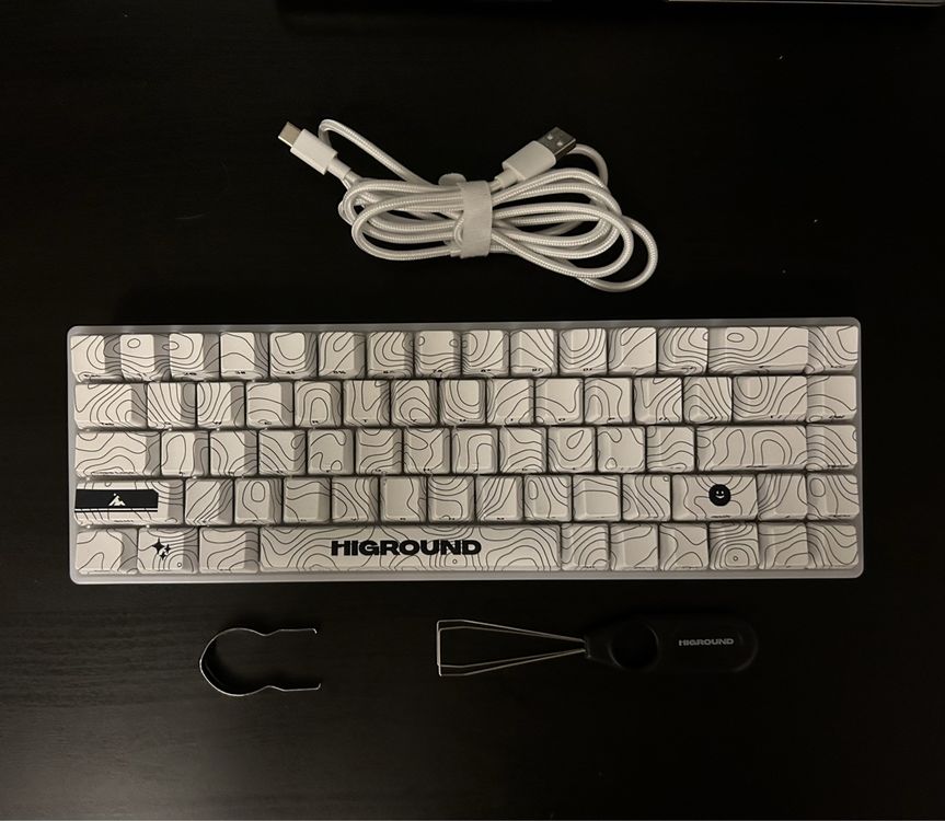 Higround Keyboard. Snowstone. White | Kaufen auf Ricardo