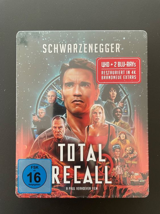 Total Recall Steelbook 4K UHD Bluray (Neu und originalverpackt) in ...