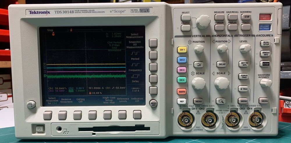 Tektronix Tds3014b Digital Oscilloscope 4ch100mhz Kaufen Auf Ricardo