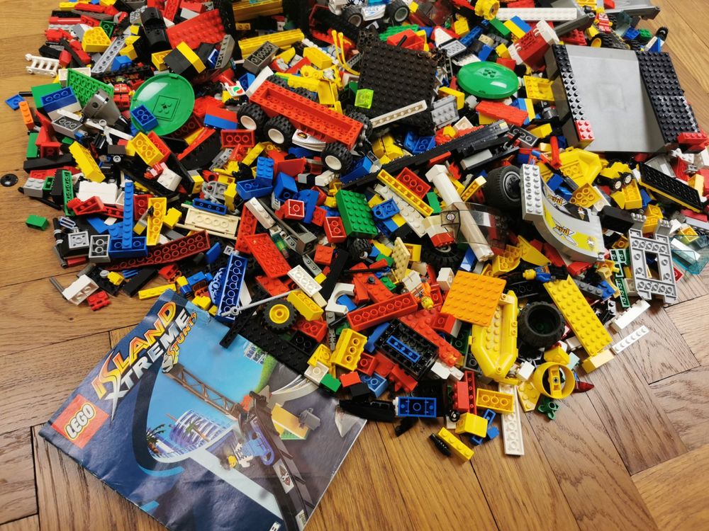 XXL Lego Mix gebrauchte Bausteine Lot en vrac Kiste Konvolut (Gebraucht) in Derendingen für CHF ...