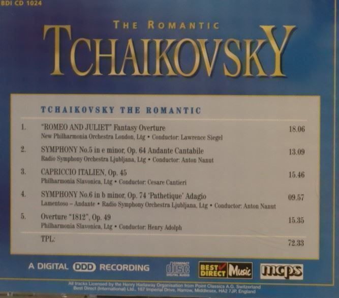 Tchaikovsky – The Romantic | Kaufen auf Ricardo