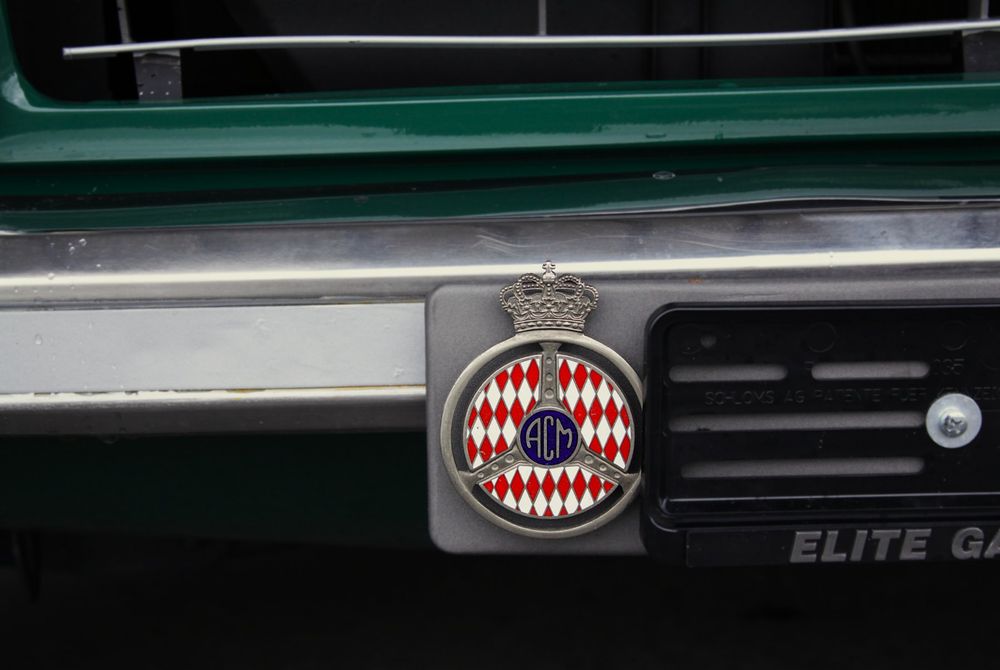 ACM Automobile Club de Monaco Badge limitiert Nr. 123/510 (Gebraucht ...