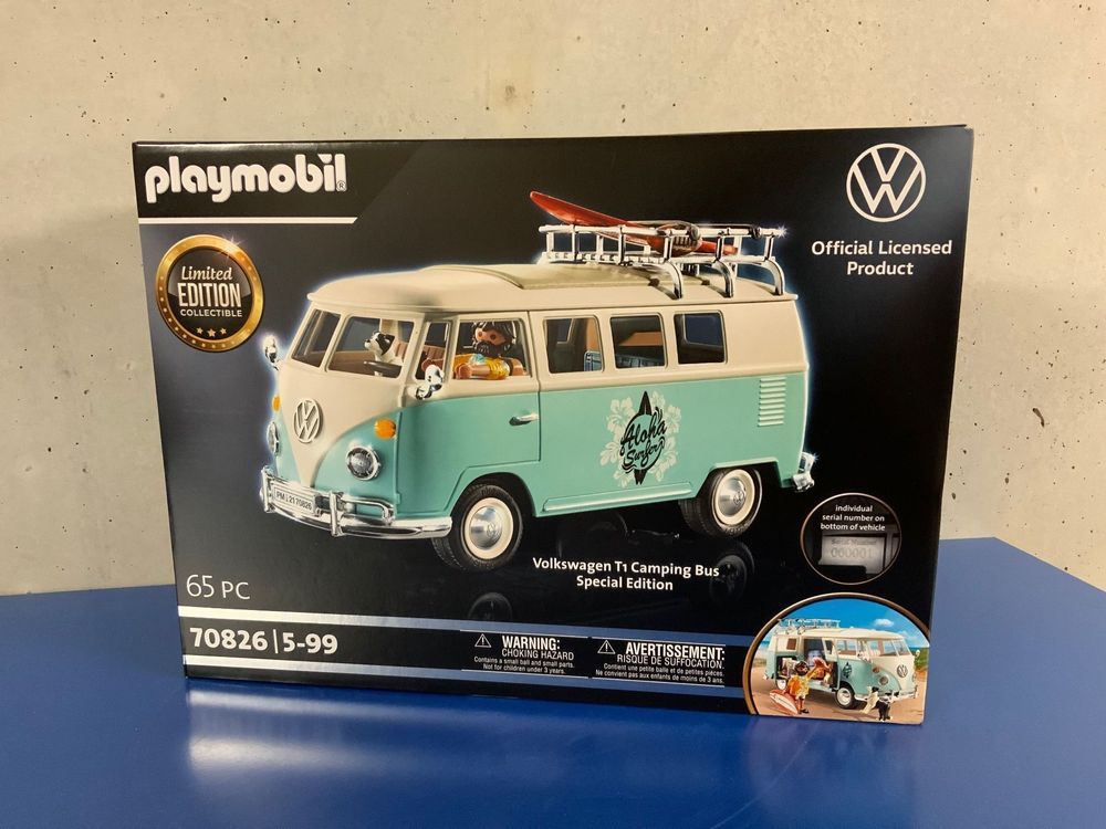 Playmobil, VW T1 Bus, LIMITED EDITION (Neuf avec emballage d'origine) à ...