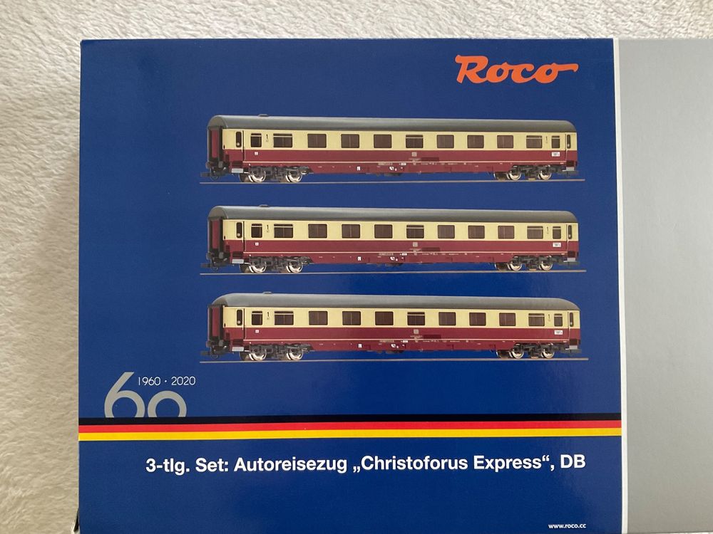 ROCO, Autoreisezug „Christoforus Express“ , NEU | Kaufen auf Ricardo